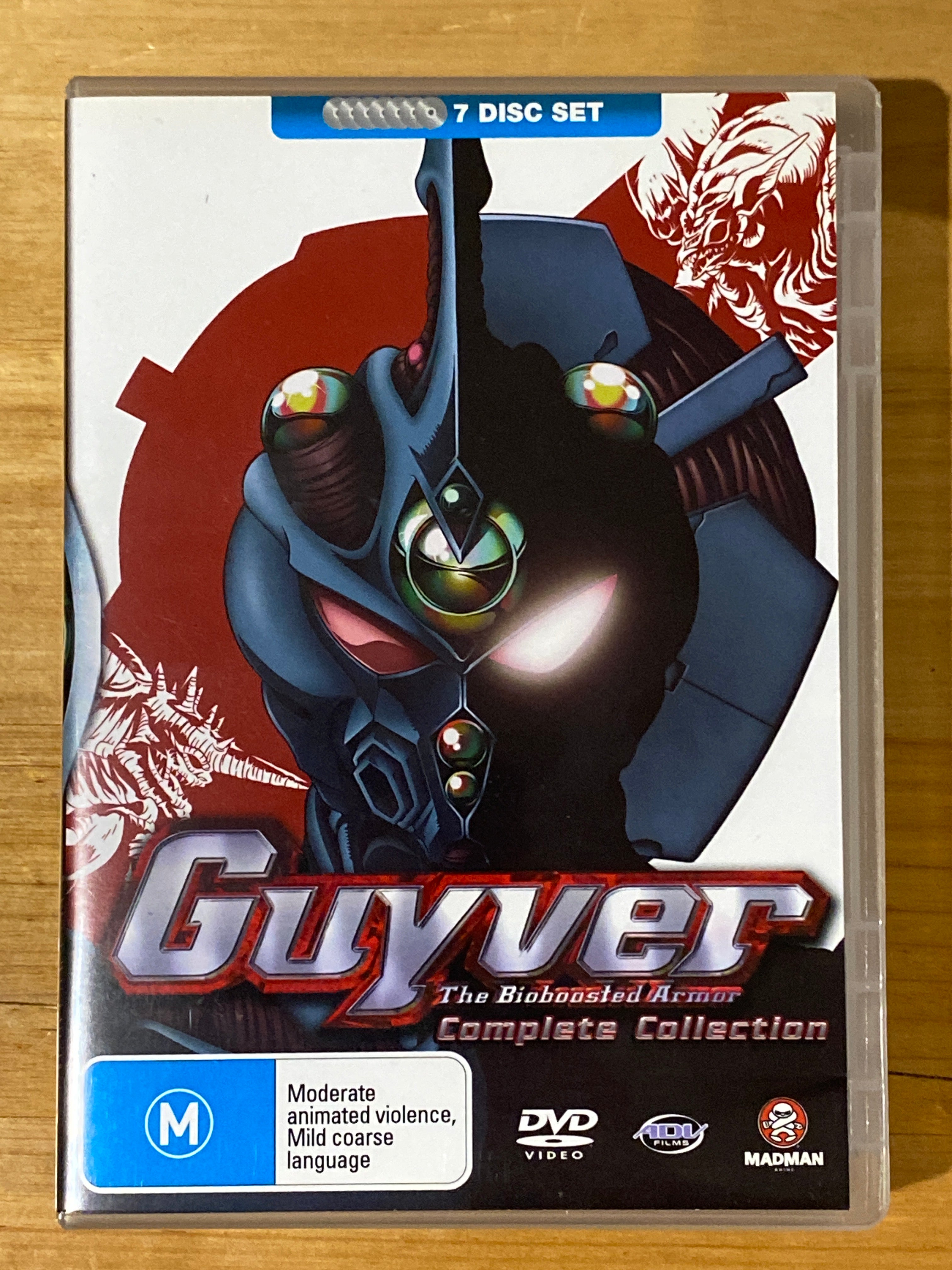Guyver The Bioboosted Armor Complete Collection DVD 7-Disc PAL 4 VGC ...